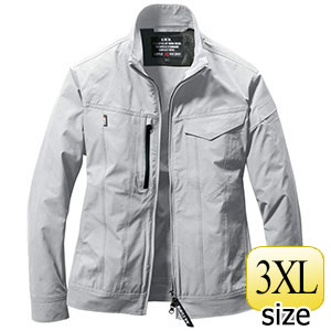 ジャケット ユニセックス 9511－5 シルバー （3XL） | 【ミドリ安全】公式通販